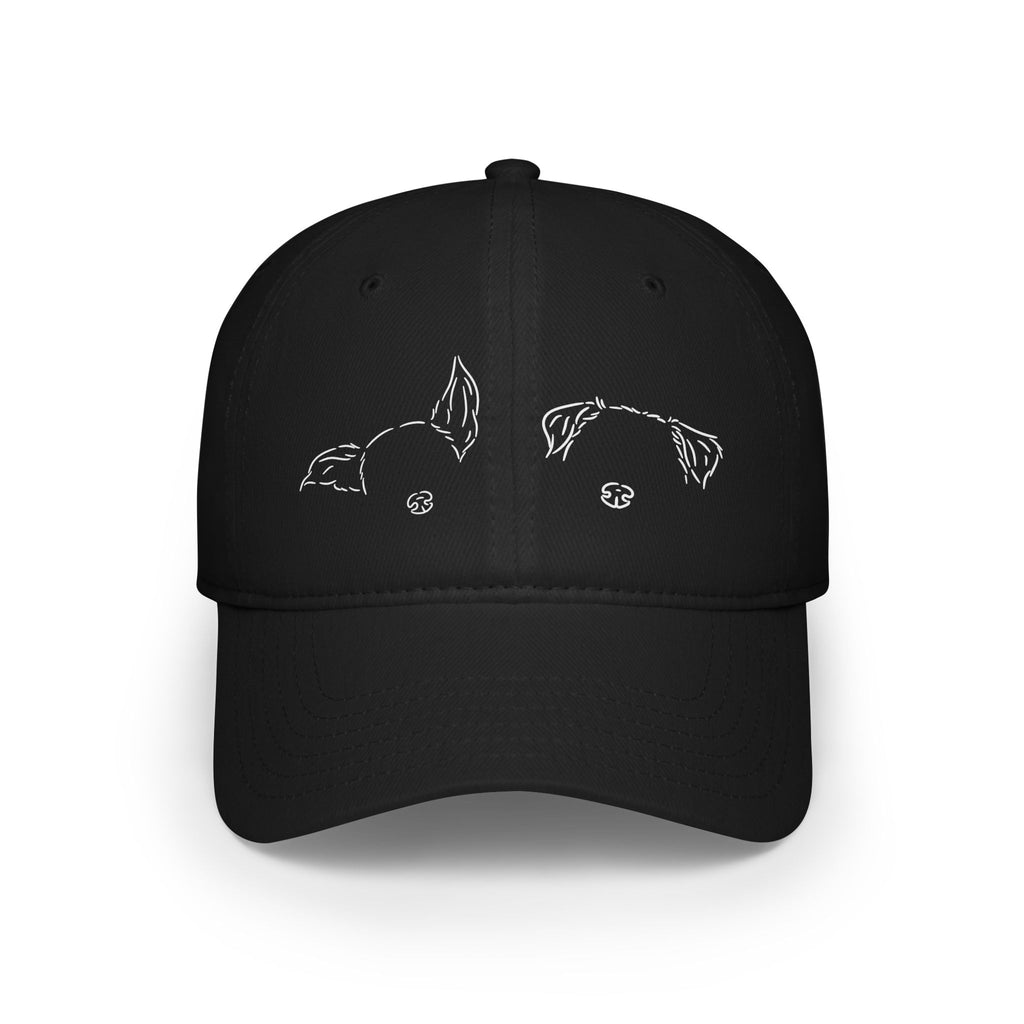 Dog Ears on a cap (two dogs) - Baseball Cap – The Furry Gremlins